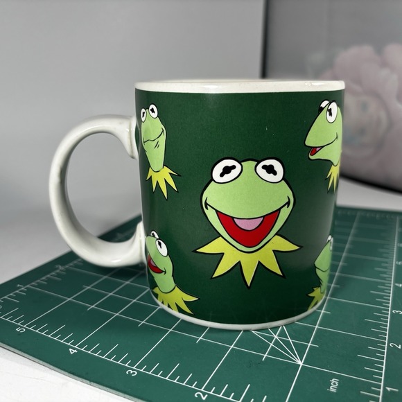Applause | Dining | Applause Kermit The Frog Decal Coffee Cupmug 2 Oz ...